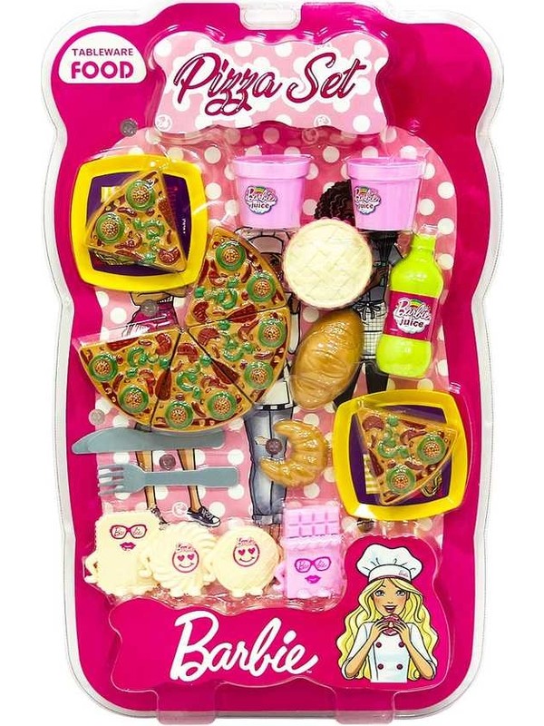 Barbie Pizza Set | Kız Oyun Setleri | Online Bazaar | Oyuncağın Online ...
